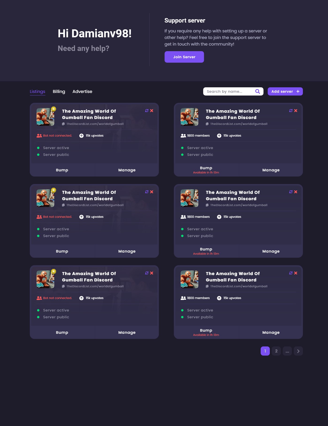 TheDiscordList • Promoting or finding a Discord server has never been ...